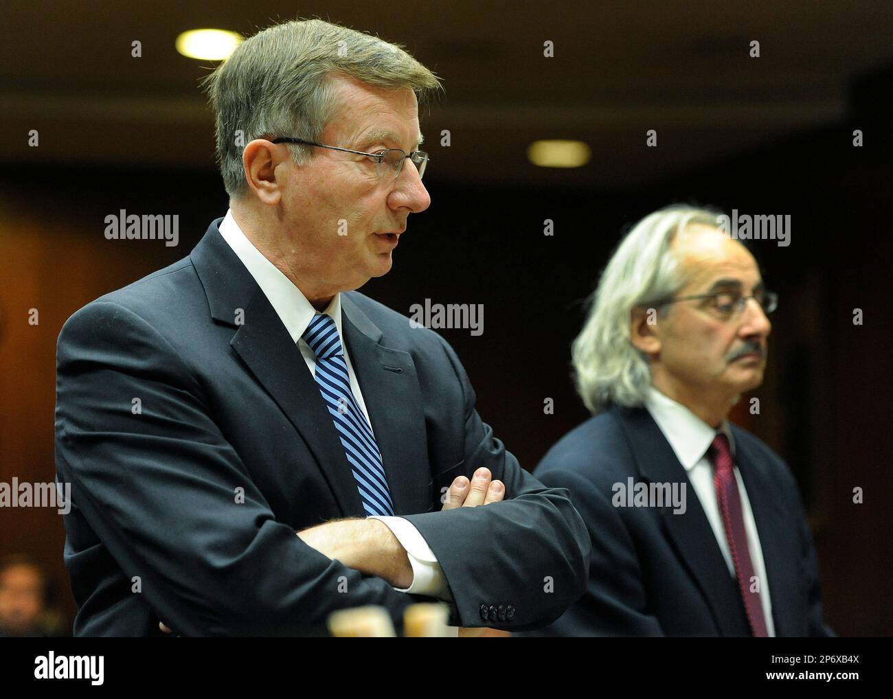 From left, former prosecutor, defense attorney Carl Marlinga and ...