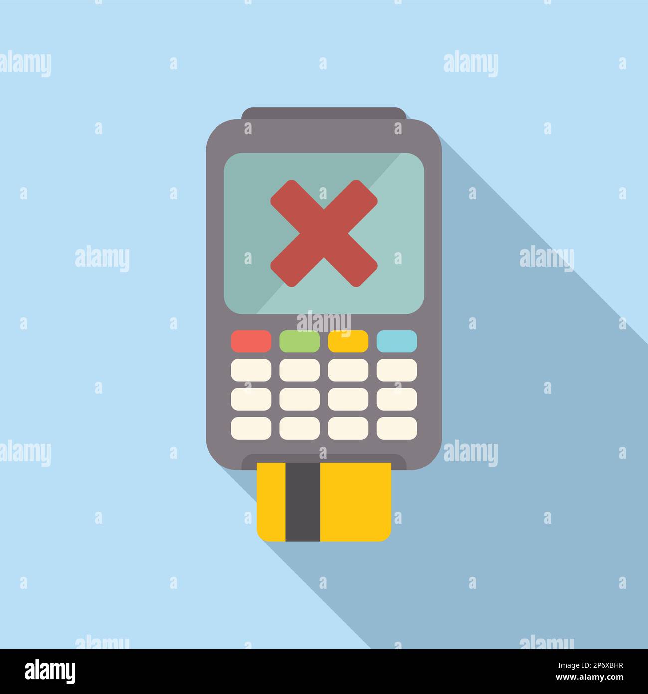 Transaction declined Stock Vector Images - Alamy