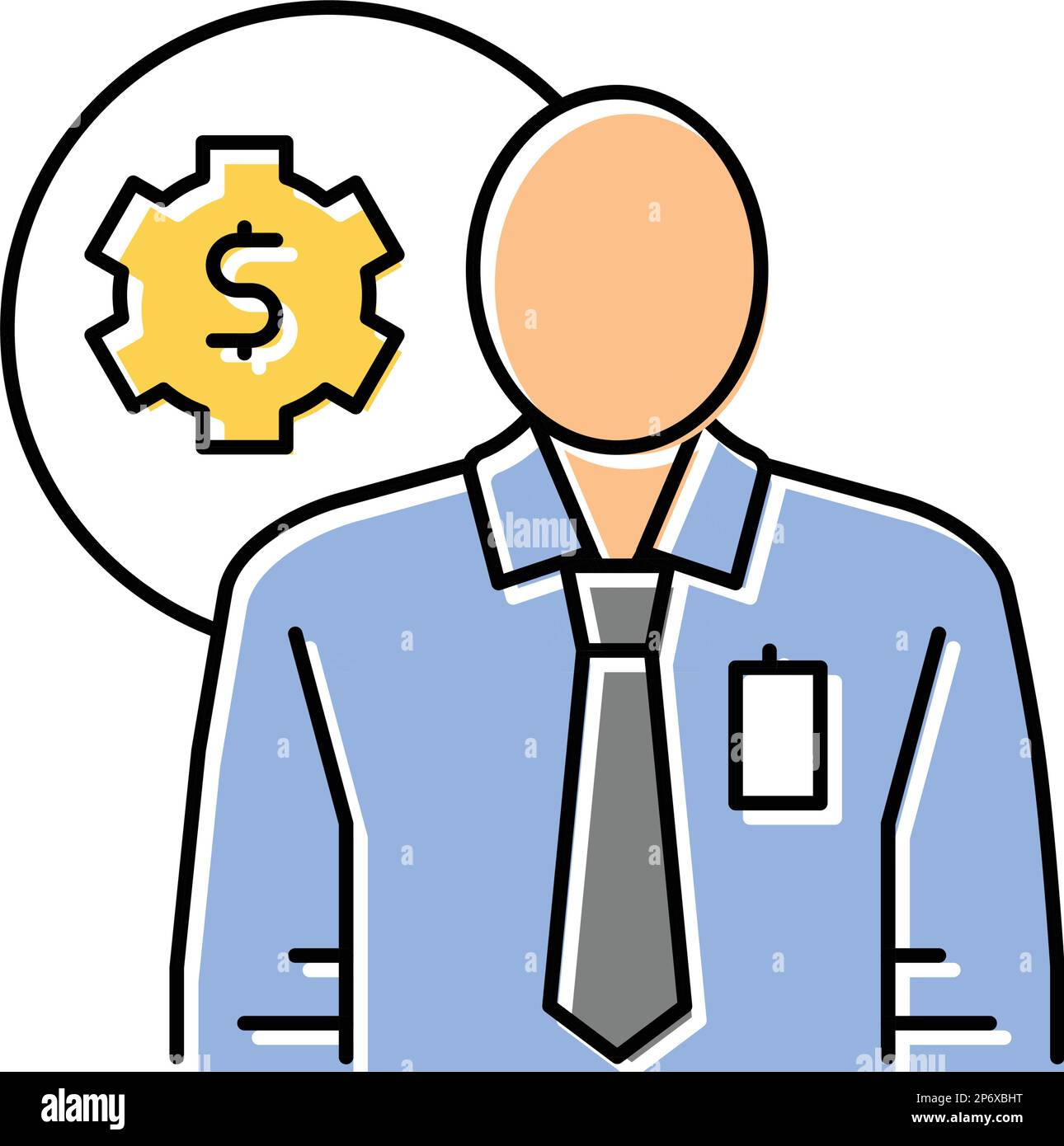 technical sales engineer worker color icon vector illustration Stock ... technical sales engineer worker color icon vector illustration Stock ...