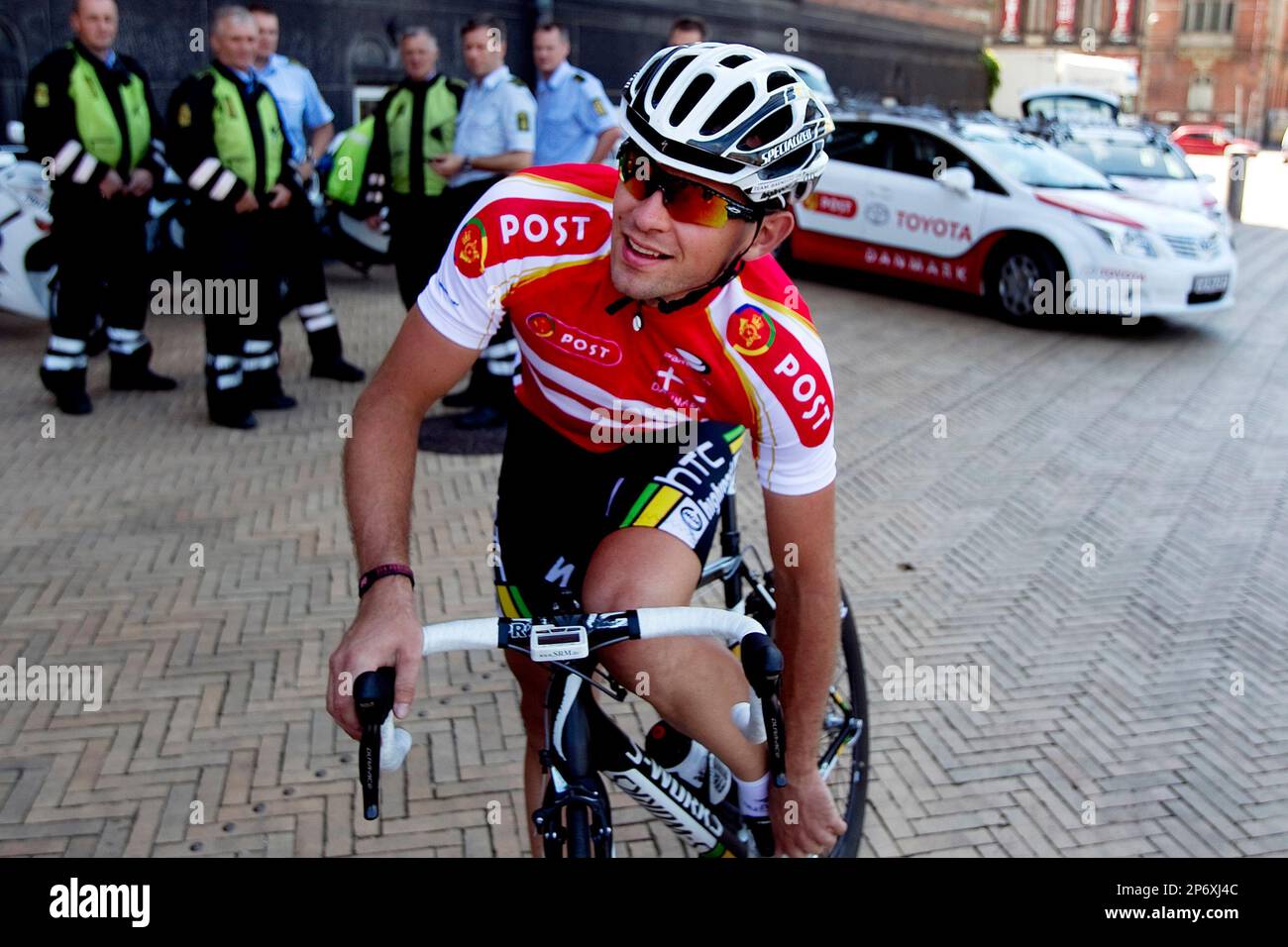 FILE - In this June 28, 2011, file photo, Danish professional rider ...