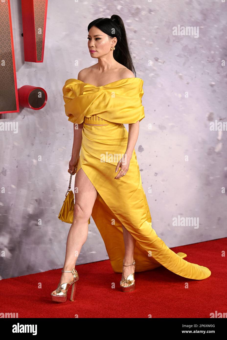 London, UK. 07th Mar, 2023. Lucy Liu at the Shazam! Fury of the Gods UK ...