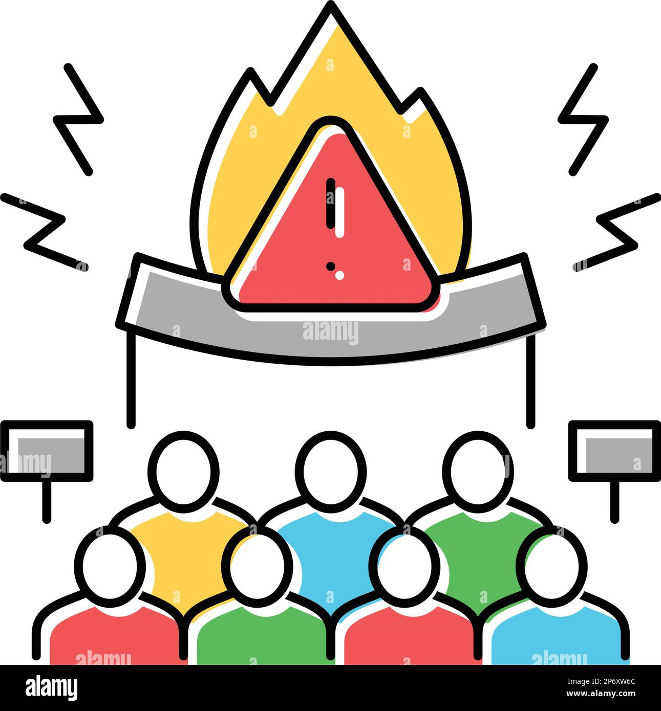 Confrontational Stock Vector Images - Alamy