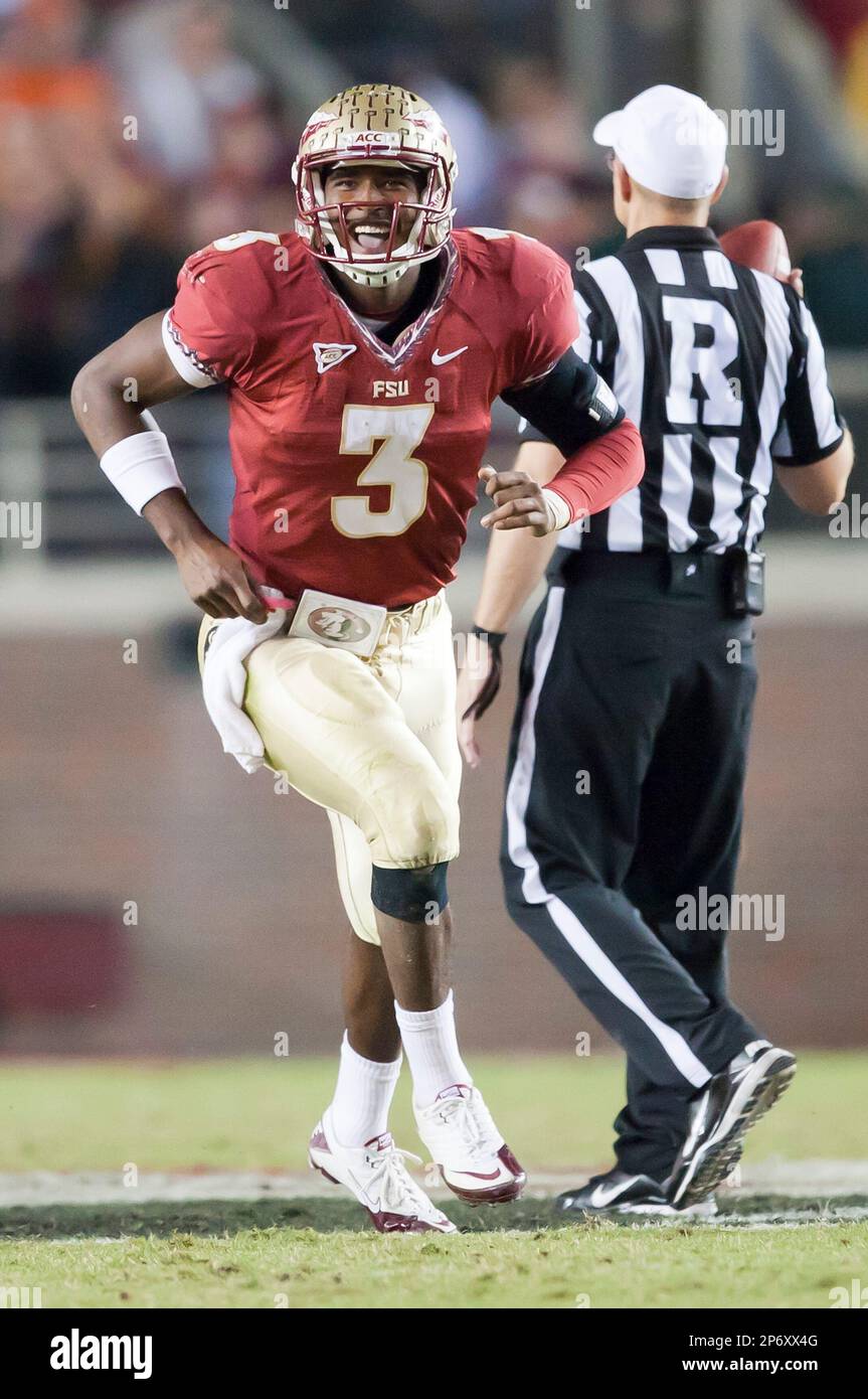 November 12, 2011: Florida State quarterback EJ Manuel (3) starts ...
