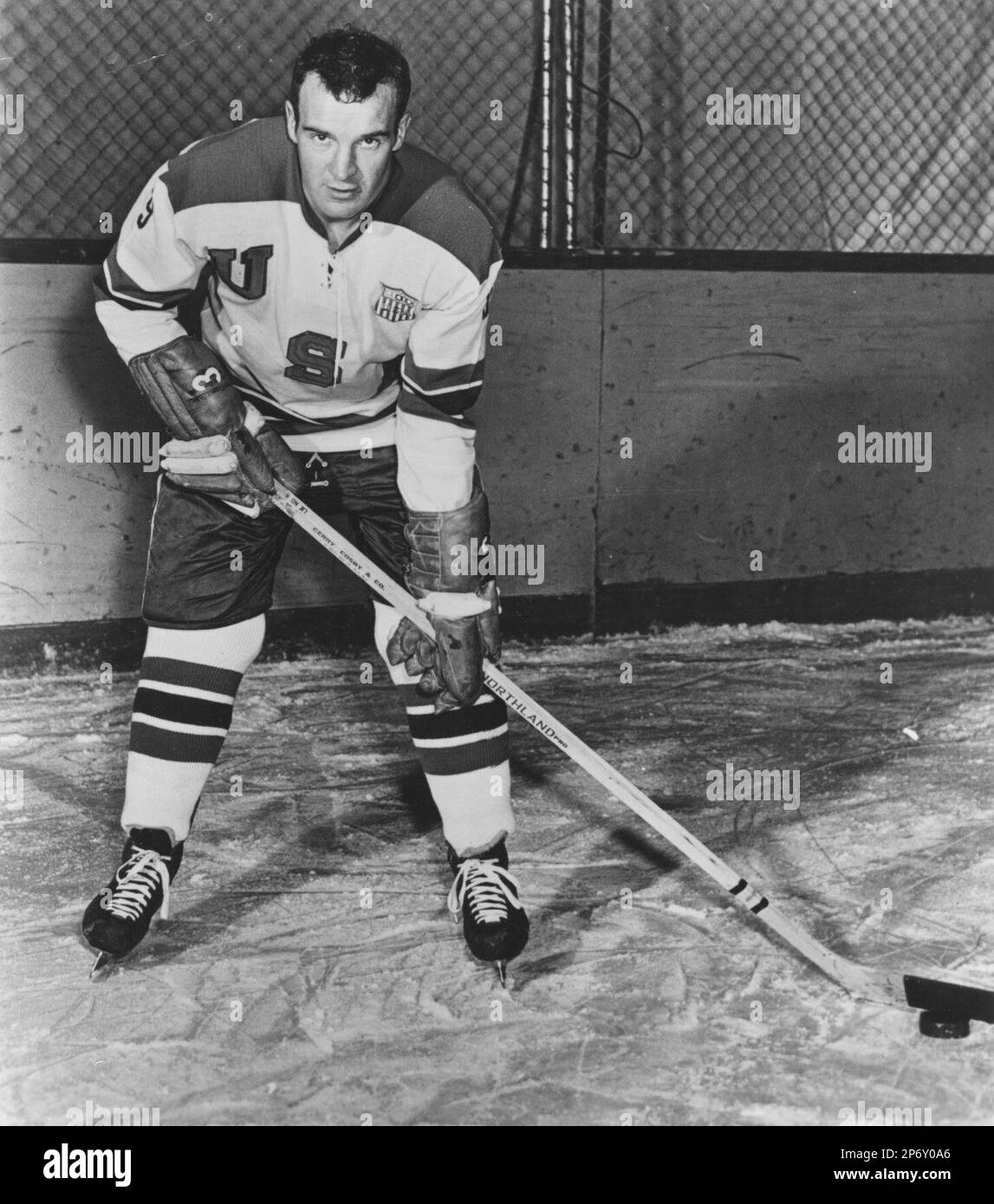 In this undated photo, United States olympic hockey player Roger A ...