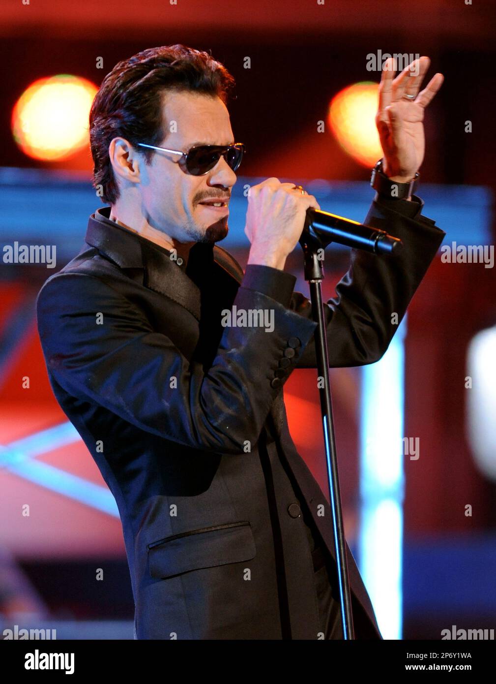 LAS VEGAS, NV - NOVEMBER 10: Marc Anthony performs onstage at the 12th ...