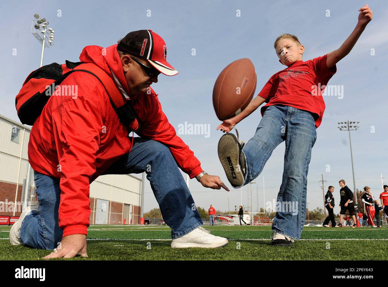 Imitating his favorite Husker player, former kicker Alex Henery, Erick ...