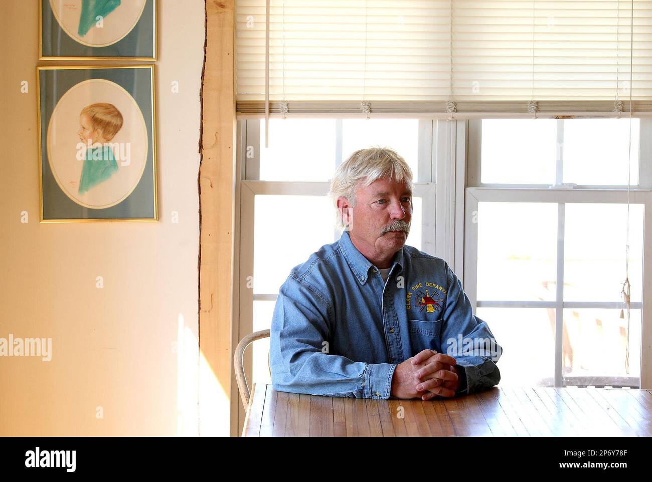 In this Aug. 17, 2011 photo, Jerry Ruth poses for a portrait in his ...