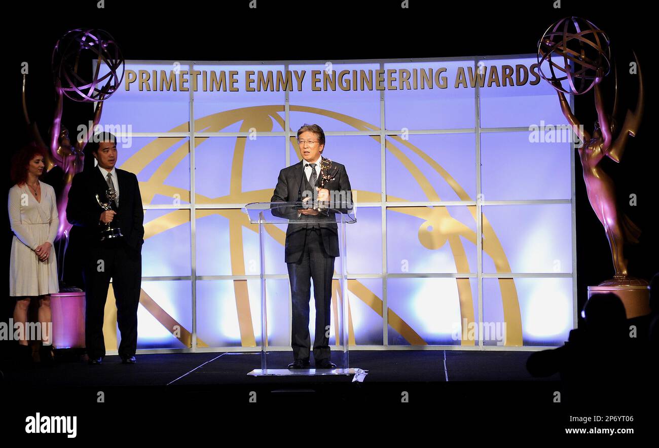 HOLLYWOOD, CA - OCTOBER 26: Electronics President of Sony, Tochihiko ...