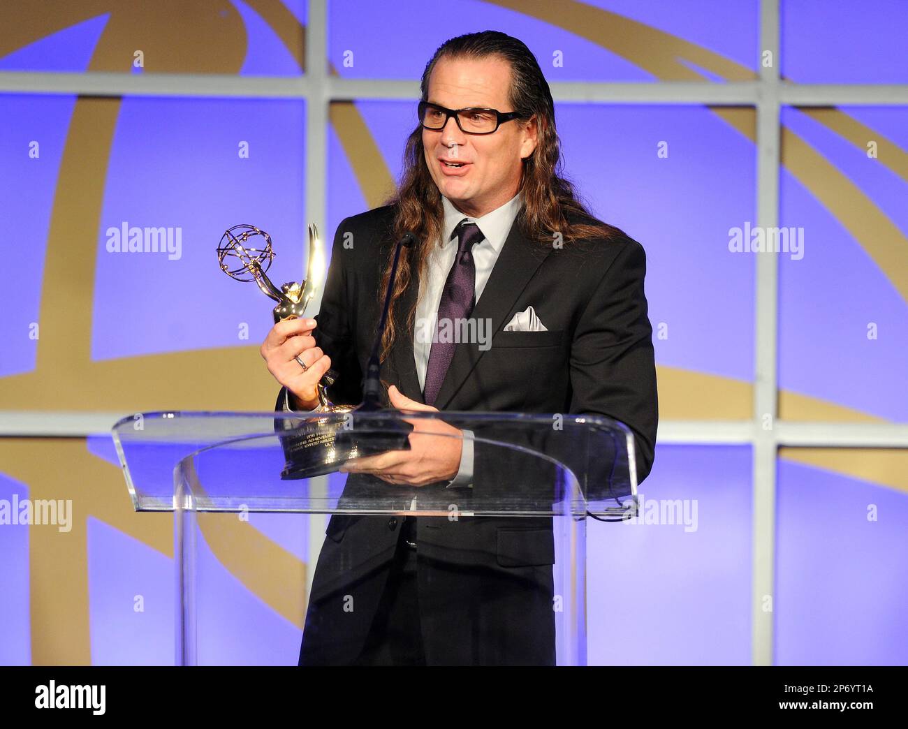 HOLLYWOOD, CA - OCTOBER 26: George Peters accepts the 'Ultimate Arm ...