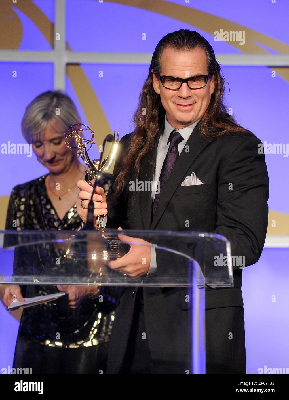 HOLLYWOOD, CA - OCTOBER 26: George Peters accepts the 'Ultimate Arm ...