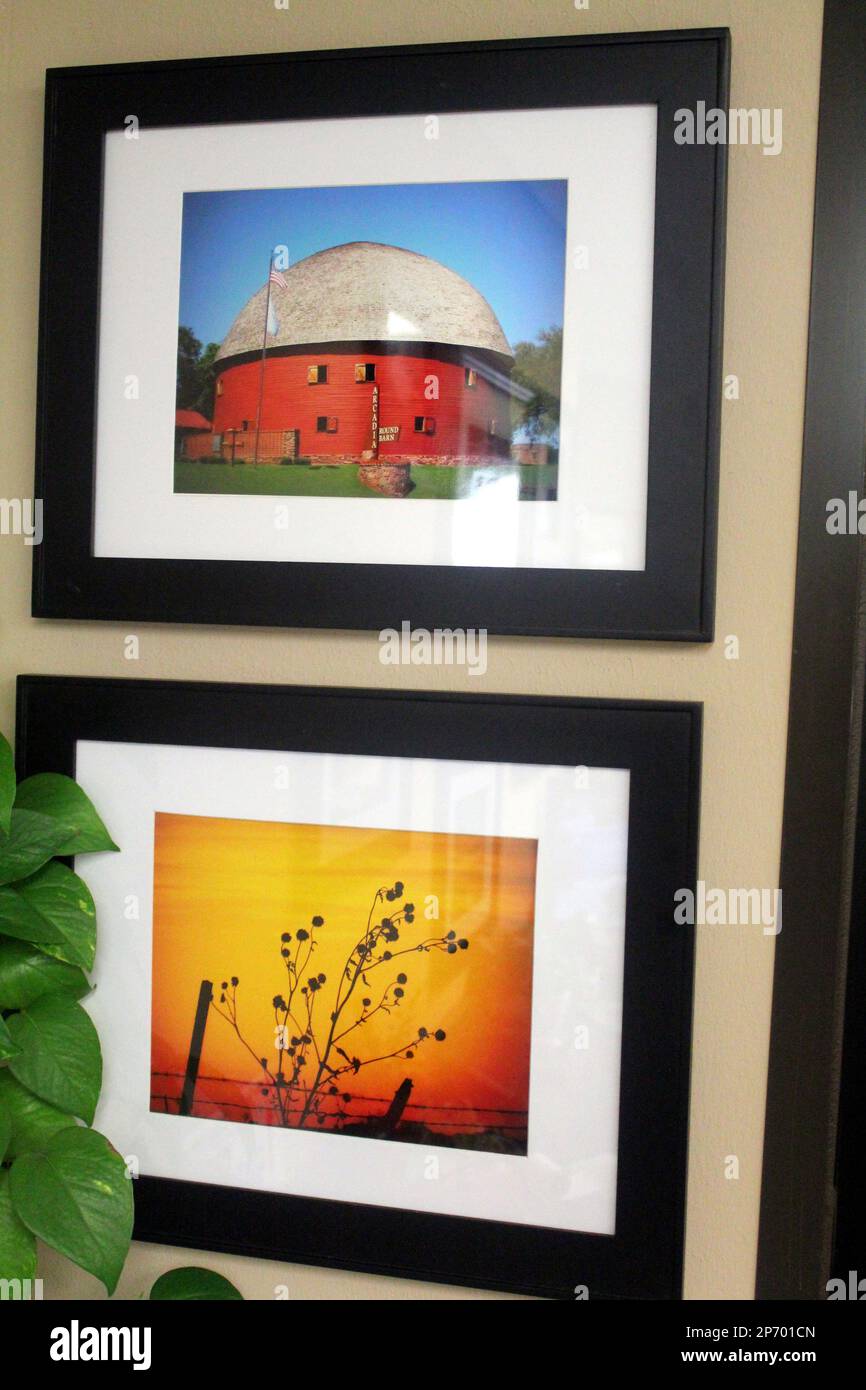 In this undated photo, pictures showing the Oklahoma landscape taken by ...