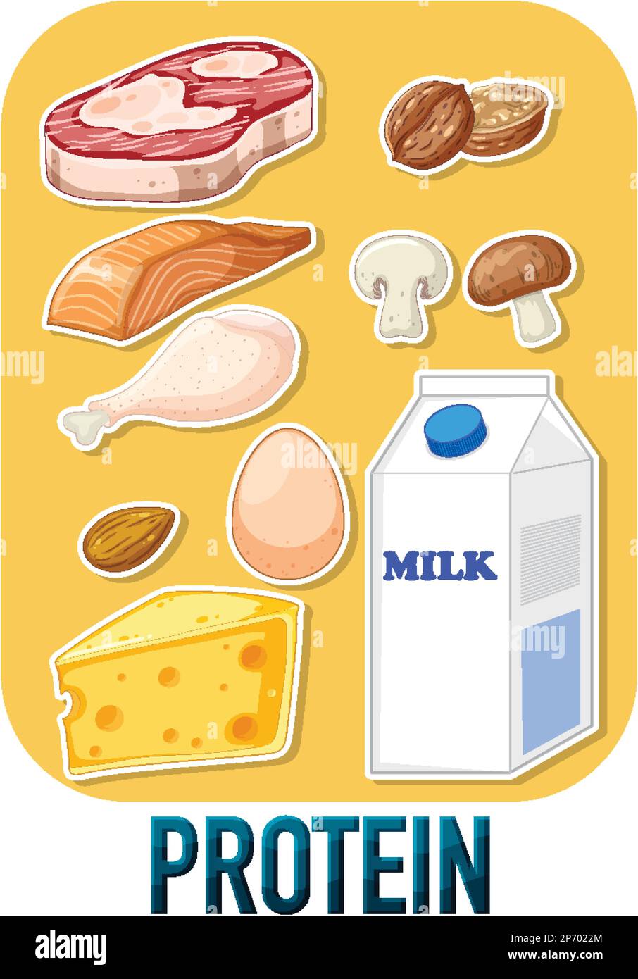 Protein Foods Clipart