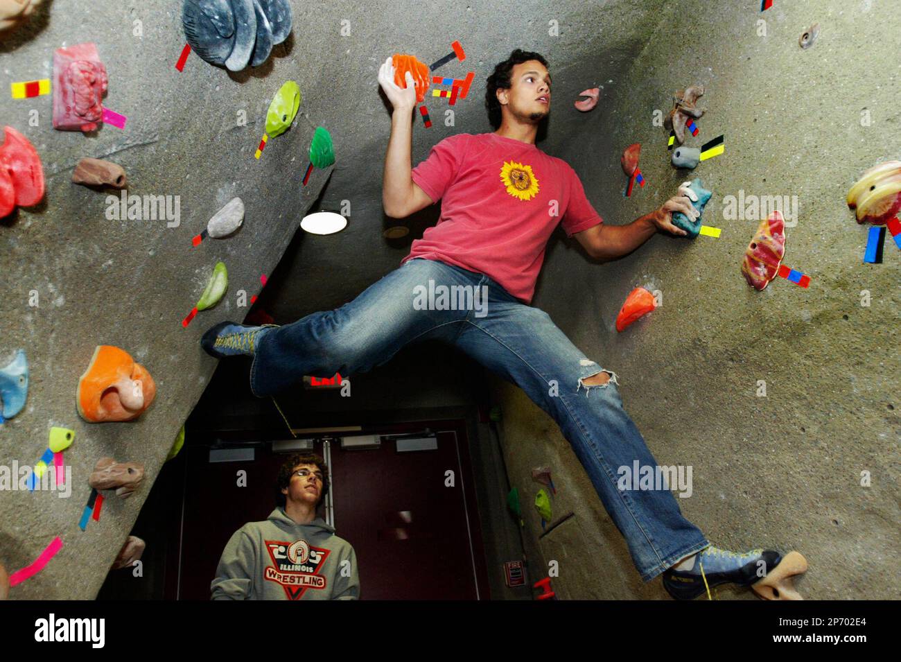 Matt Murphy, 20, an experienced climber and Southern Illinois ...