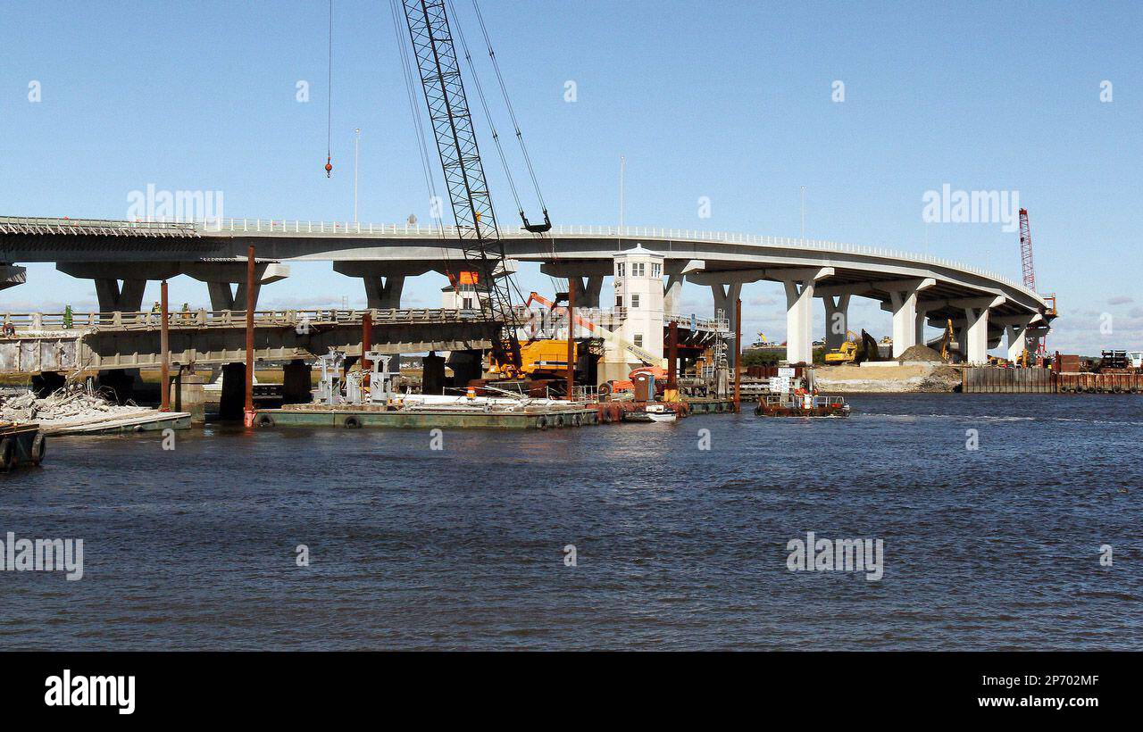 The state shifted the navigation channel along the intercoastal ...