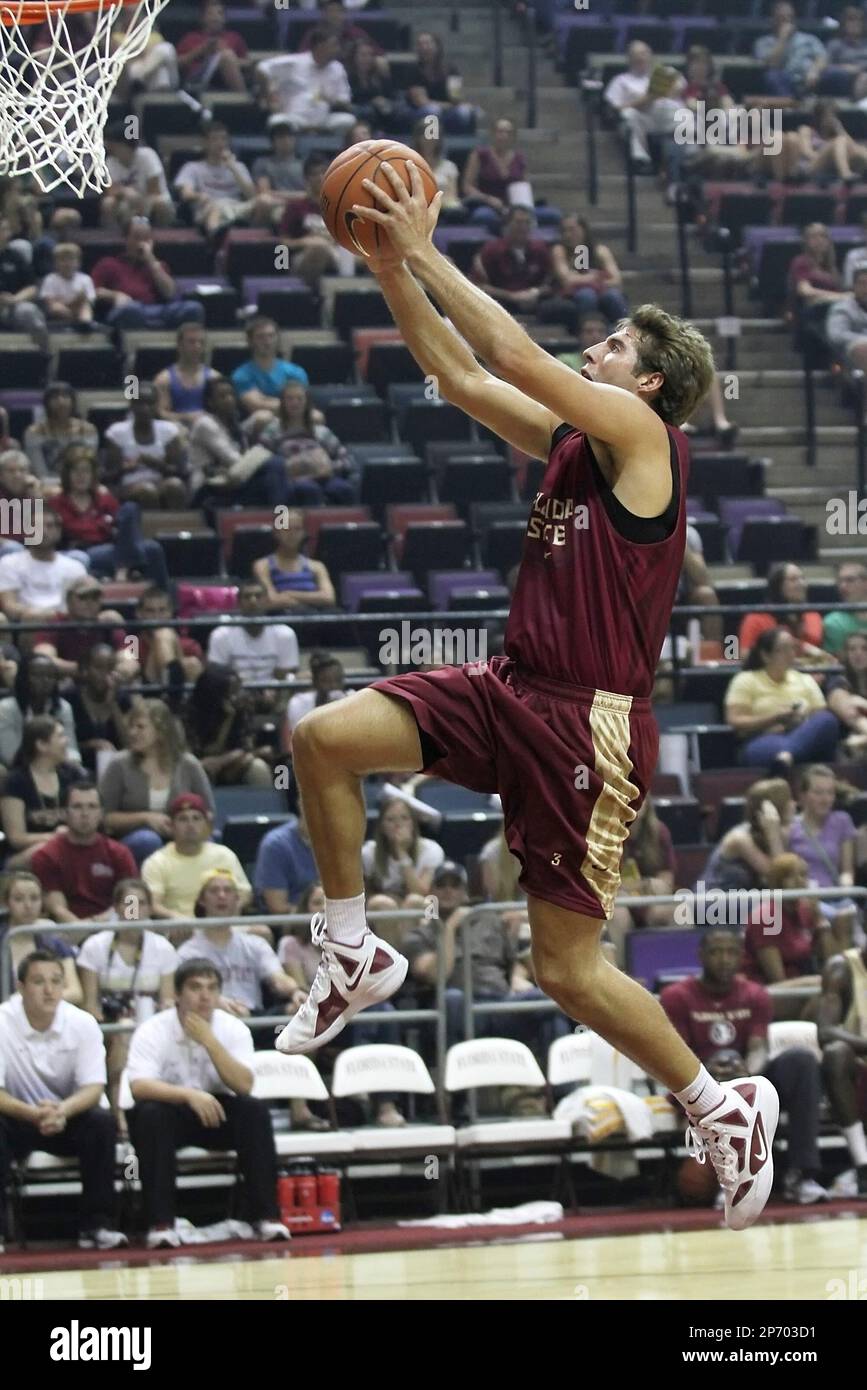 Florida State Guard Luke Loucks during his team's Midnight Madness at ...