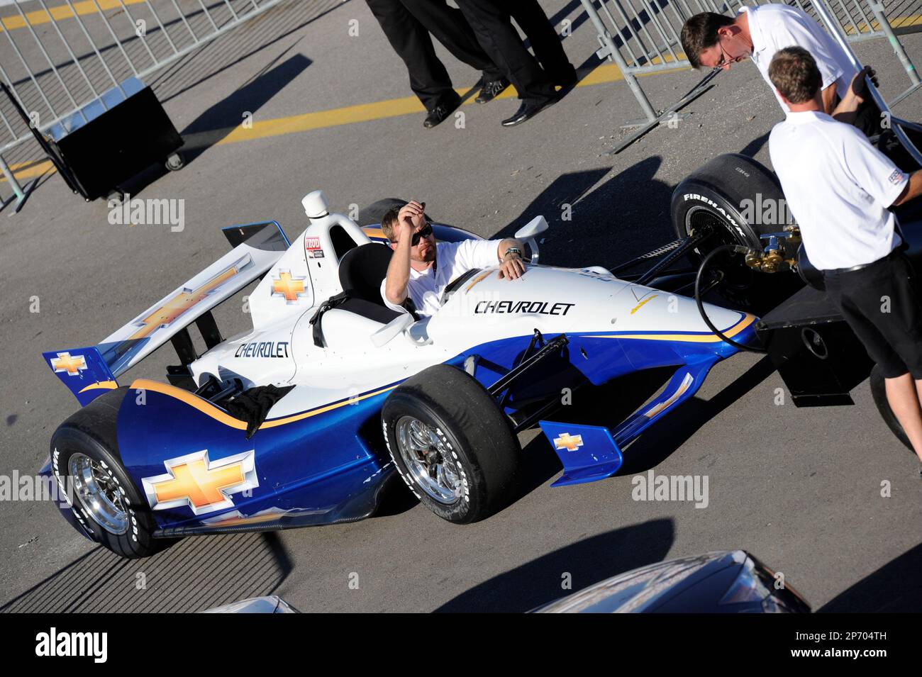 October 15, 20011: Photo of the new 2012 Dallara Wheldon Chassis ...