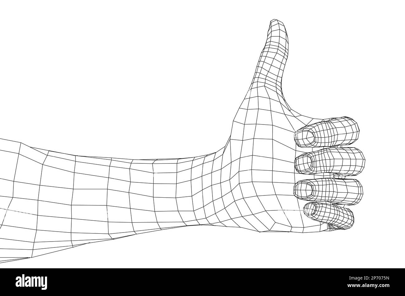 Thumb up hand sign Stock Photo - Alamy