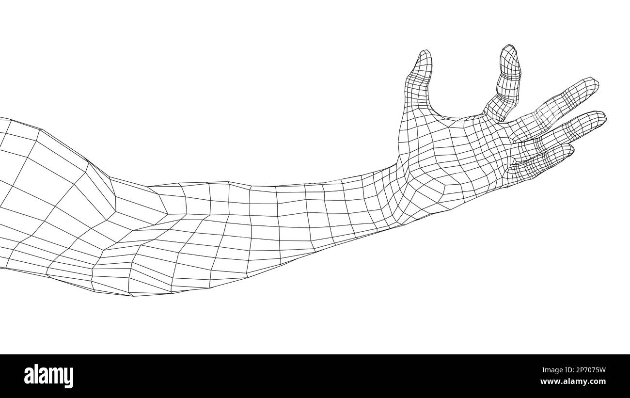 Hand hold some tiny or thin object Stock Photo - Alamy