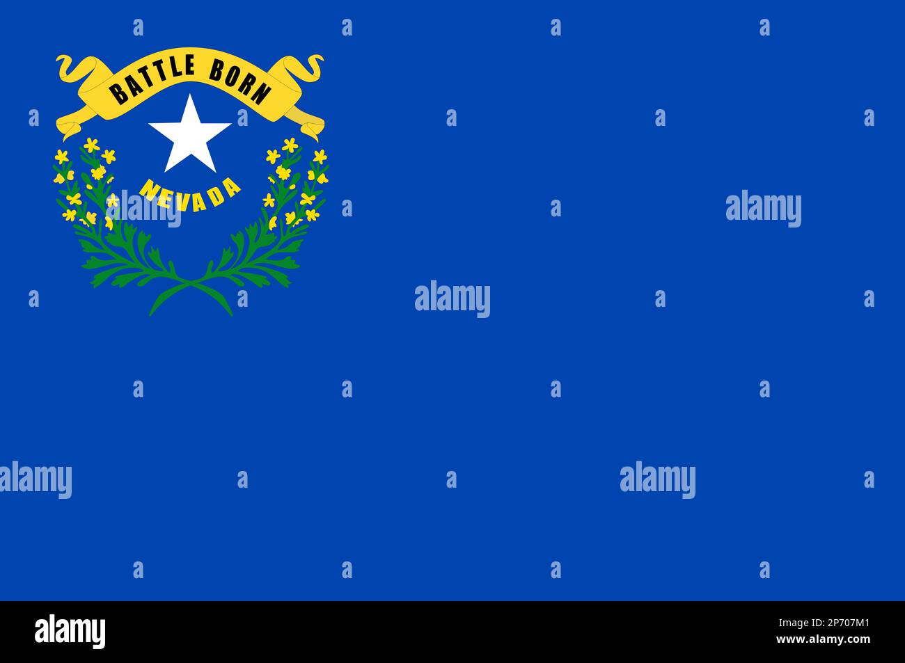 Nevada state flag hi-res stock photography and images - Alamy