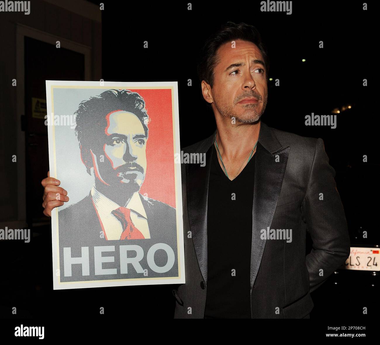 UNIVERSAL CITY, CA - OCTOBER 15: Robert Downey Jr. backstage at Spike ...