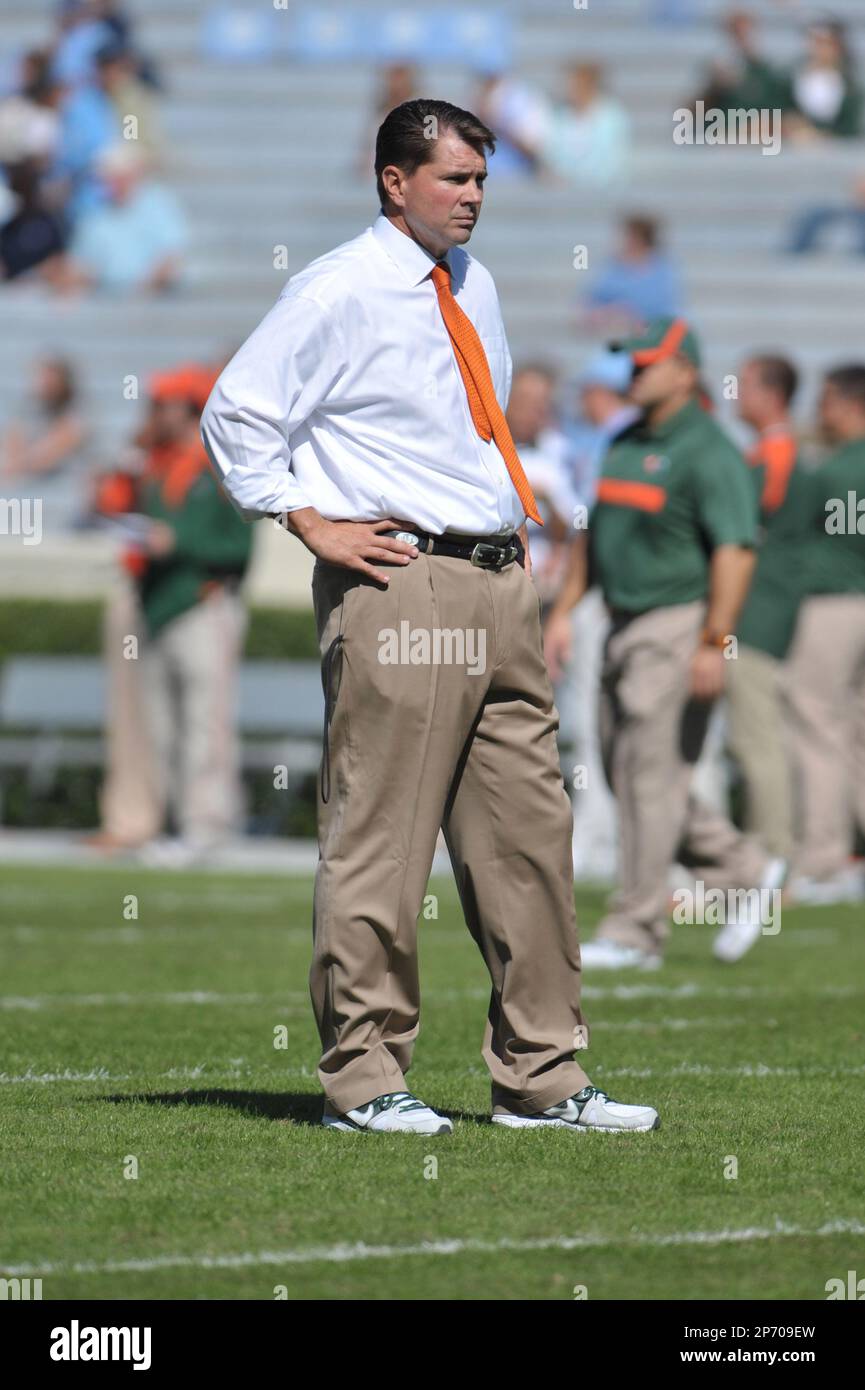 October 15, 2011: First year head coach Al Golden for University of ...