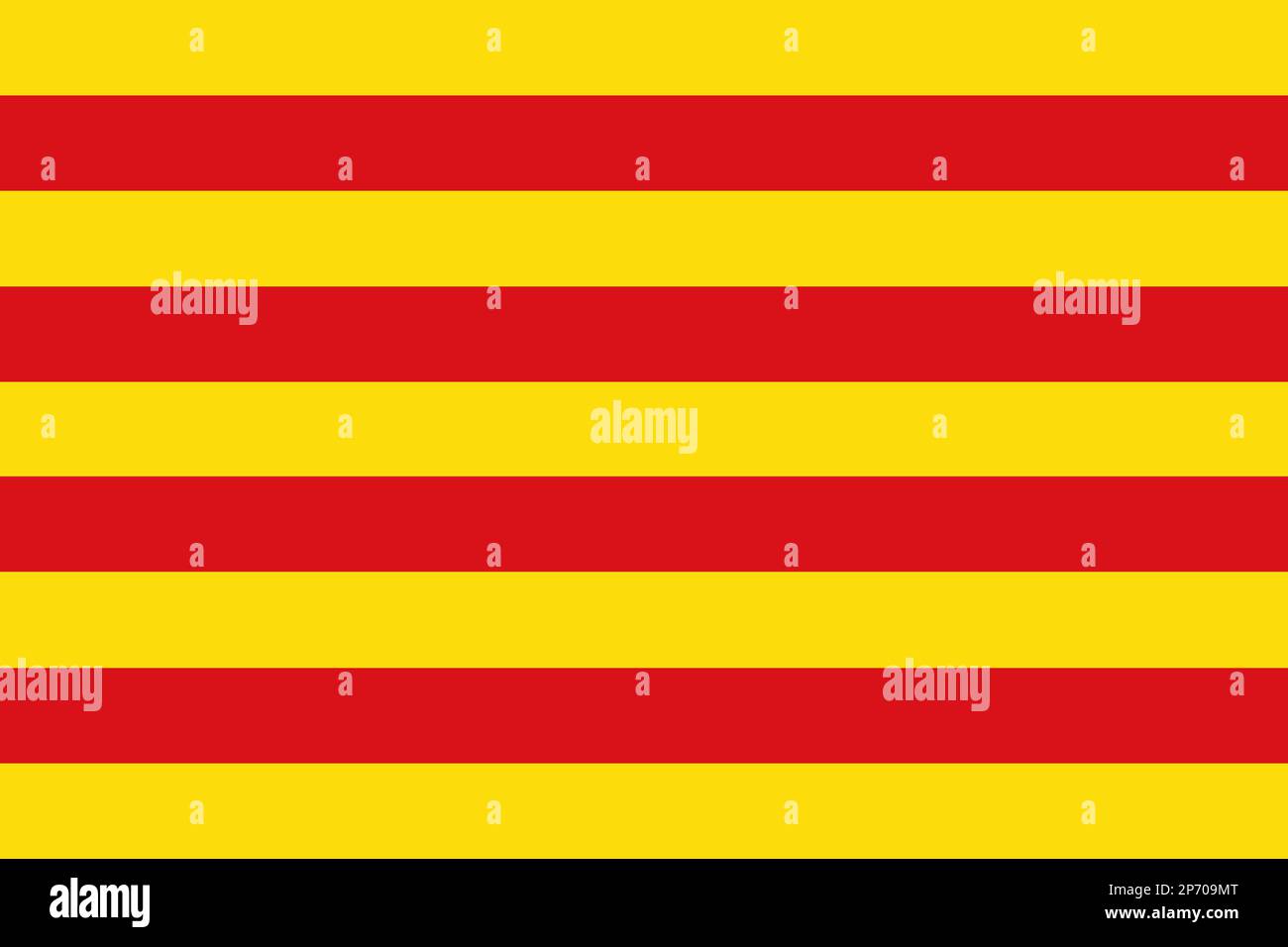 Flag of Catalonia Stock Photo - Alamy