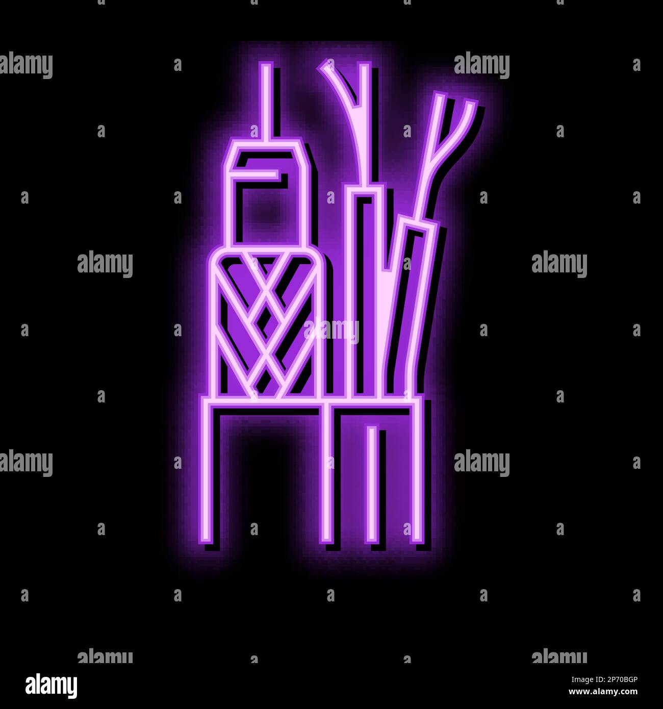 cctv cable wire neon glow icon illustration Stock Vector Image & Art ...