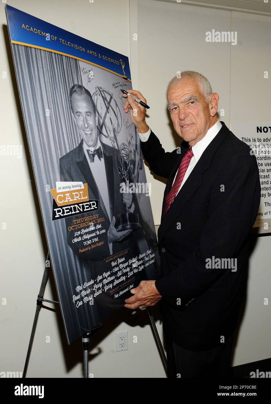 NORTH HOLLYWOOD, CA - OCTOBER 13: Writer Bill Persky attends the ...