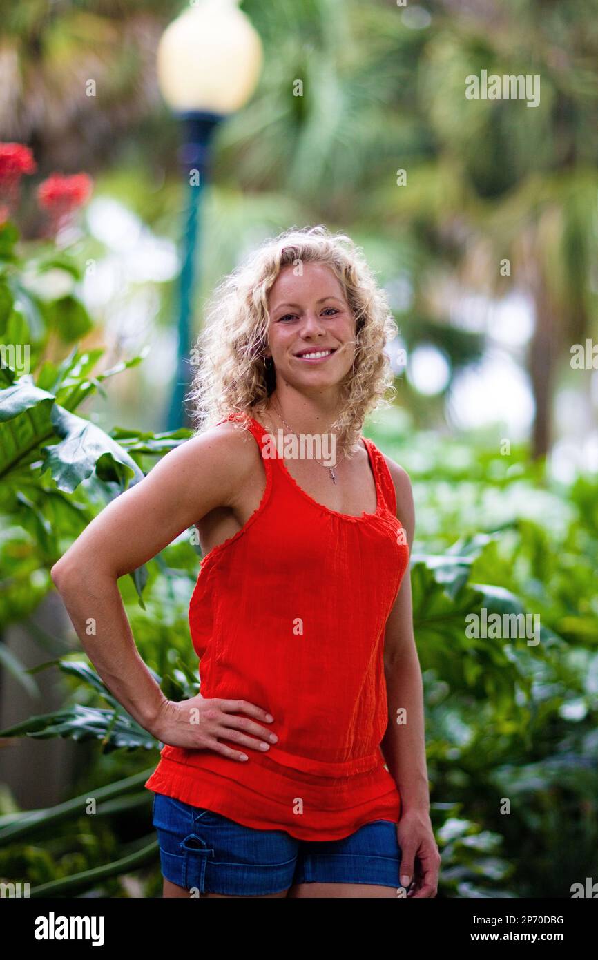 USA Olympic Diver Brittany Viola poses for a photoshoot at the UM ...