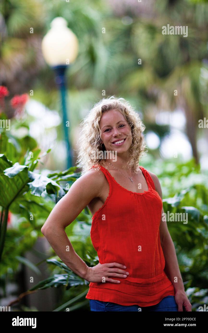 USA Olympic Diver Brittany Viola poses for a photoshoot at the UM ...