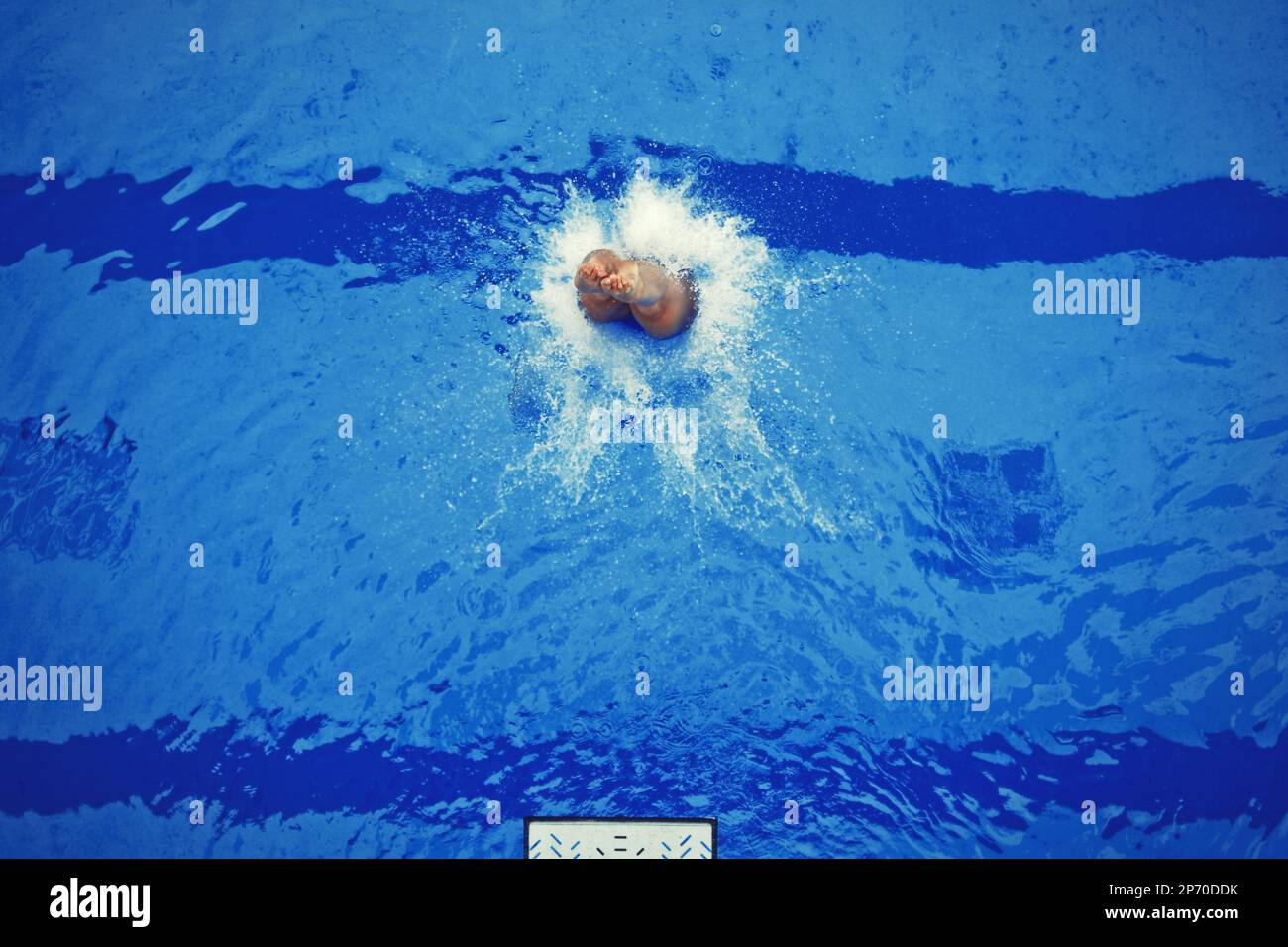 USA Olympic Diver Brittany Viola poses for a photoshoot at the UM ...