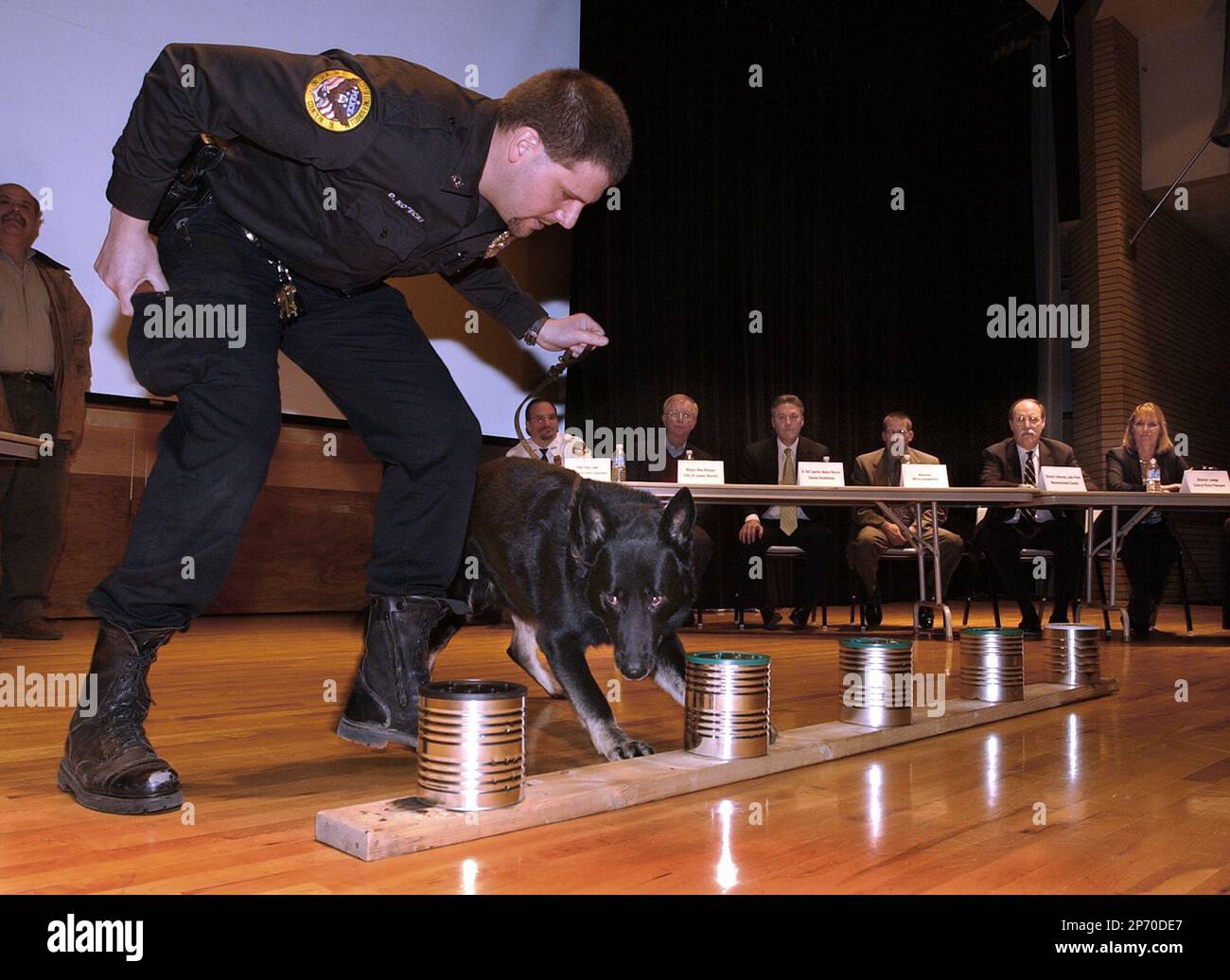 In a March 23, 2011 photo, Lower Burrell Police Officer Derek Kotecki ...
