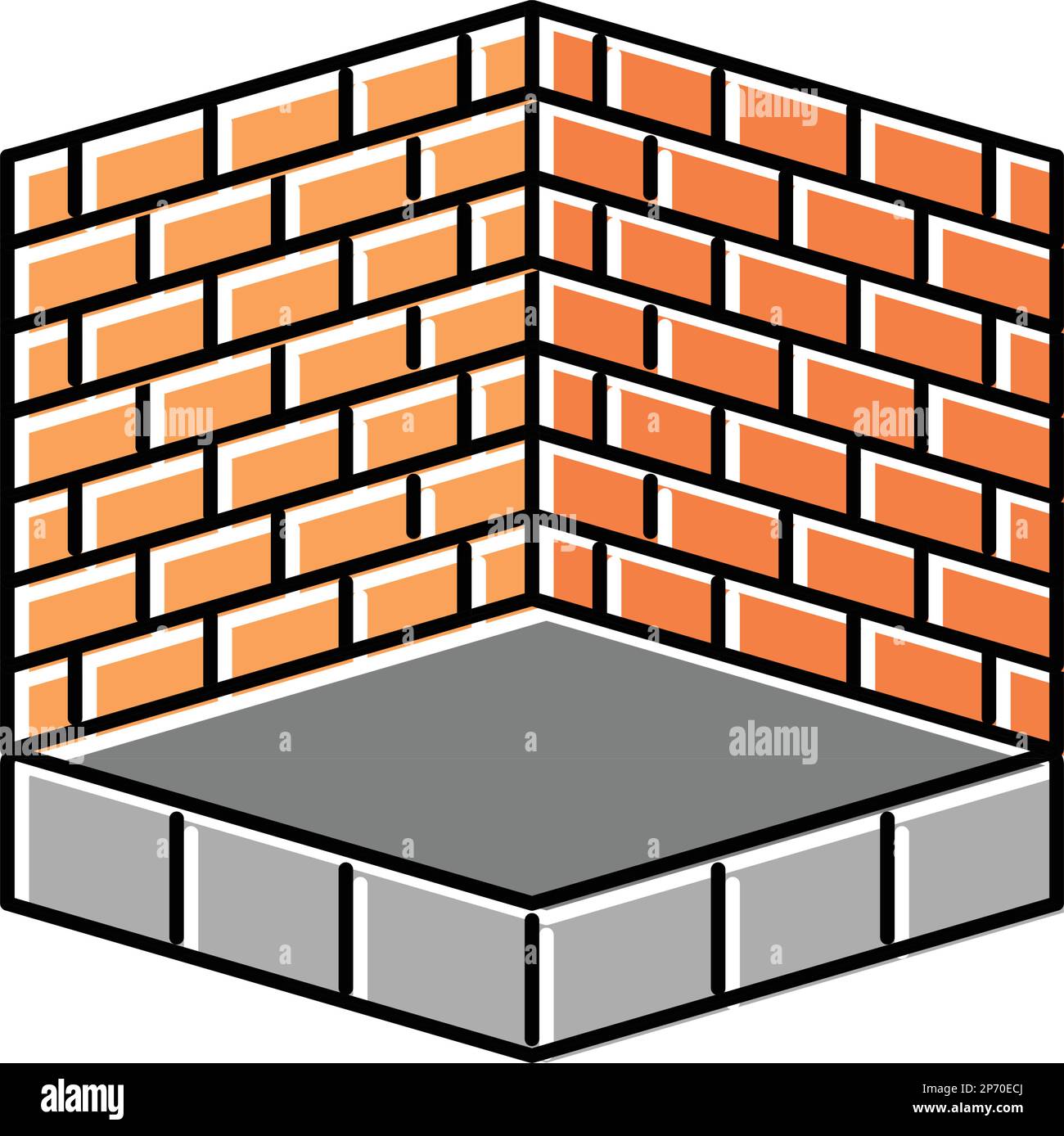 floor building house color icon vector illustration Stock Vector Image ...