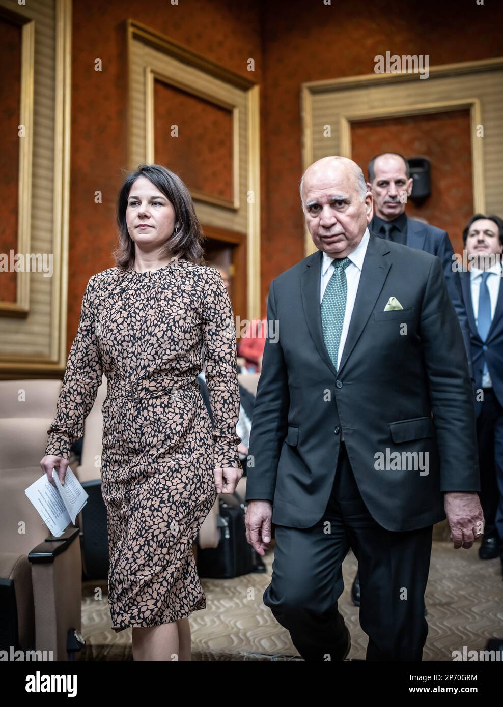 Bagdad, Iraq. 07th Mar, 2023. Annalena Baerbock (Bündnis90/Die Grünen ...