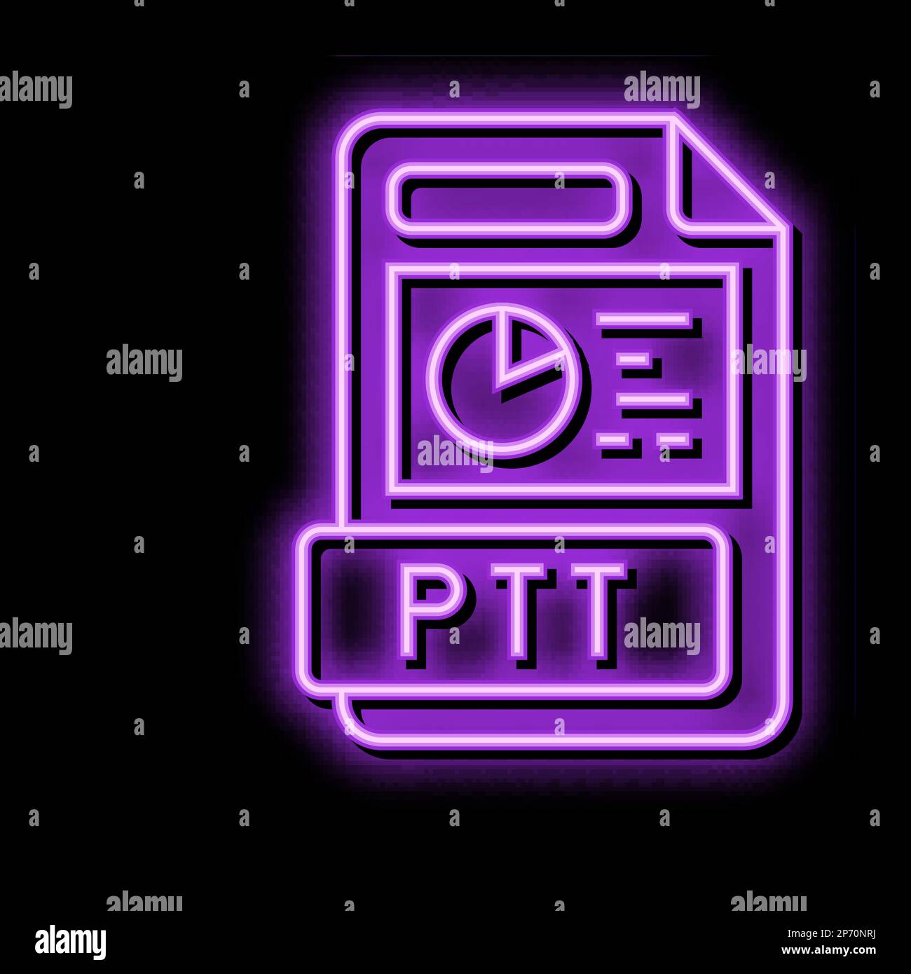 ppt file format document neon glow icon illustration Stock Vector Image ... ppt file format document neon glow icon illustration Stock Vector Image ...