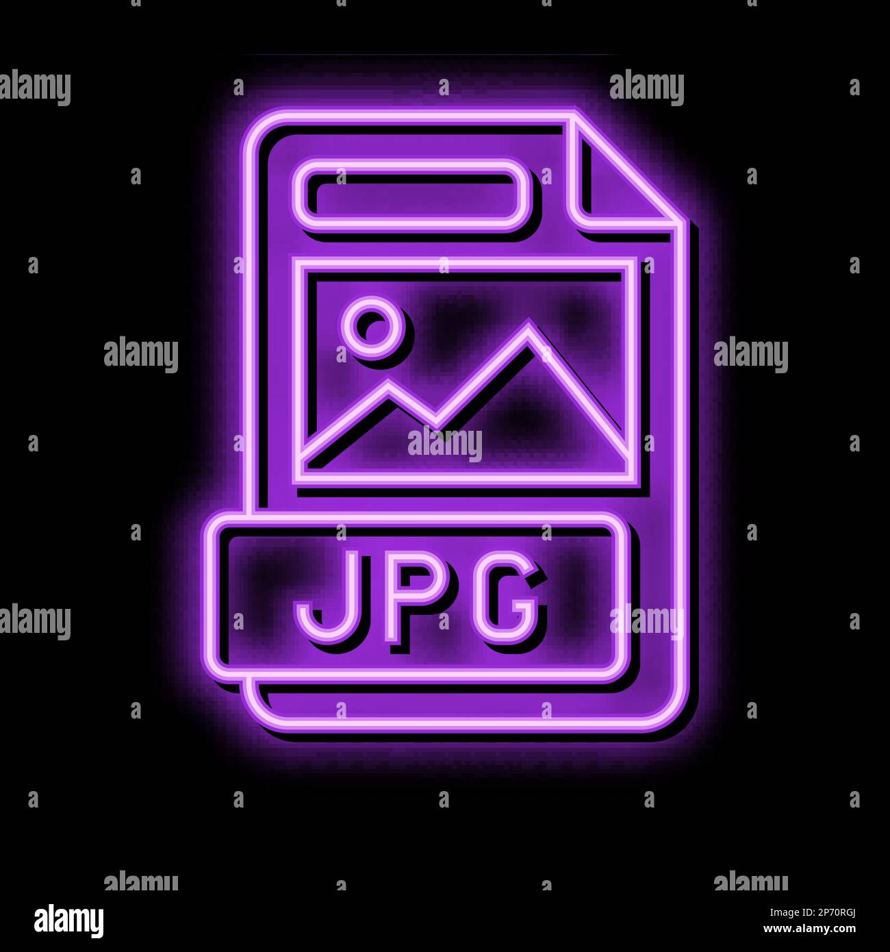 jpg file format document neon glow icon illustration Stock Vector Image ... jpg file format document neon glow icon illustration Stock Vector Image ...