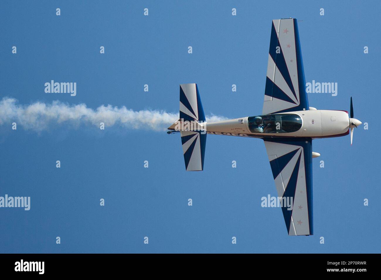 Jan Collmer flies his FINA Extra 300L during the CAF Airsho's Special ...