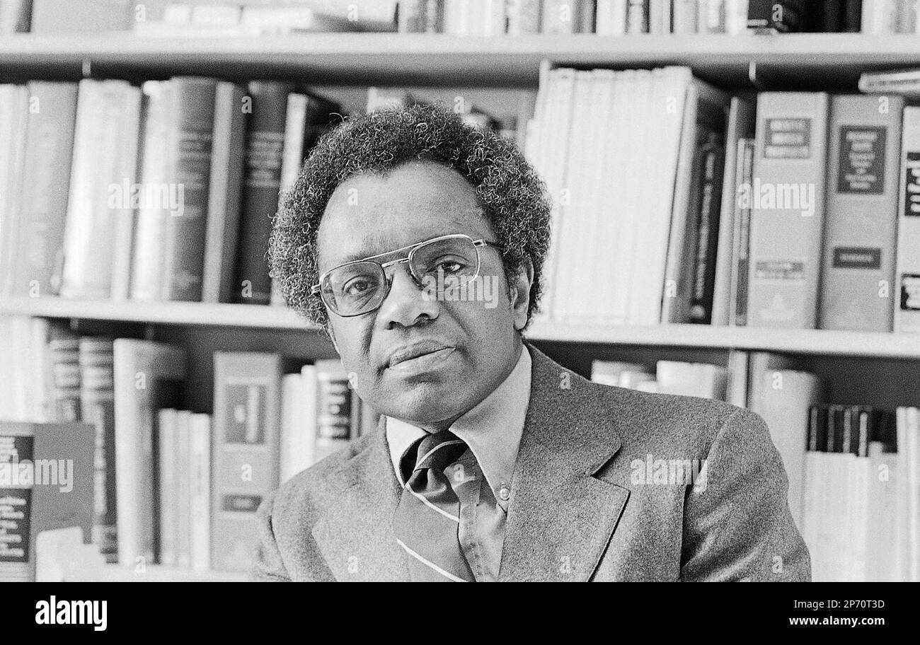 FILE - Professor Derrick Bell of the University of Washington Law ...