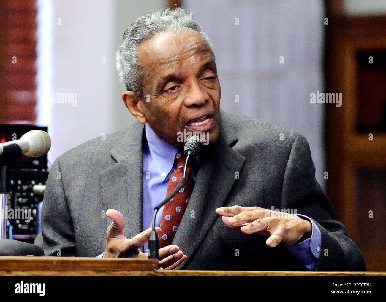 FILE - Professor Derrick Bell testifies in Ward Churchill's civil suit ...