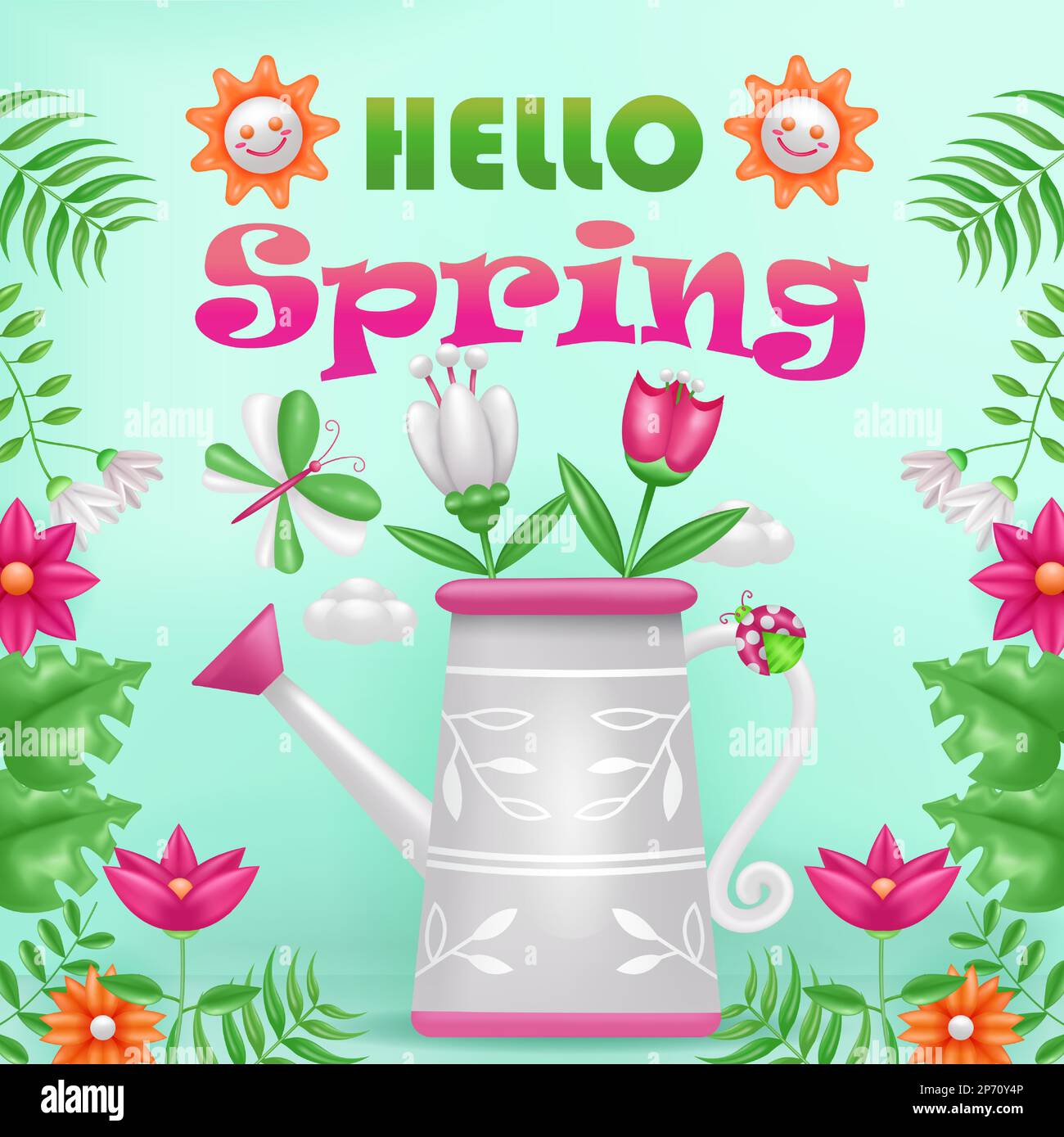 Ornamental plants event Stock Vector Images - Alamy