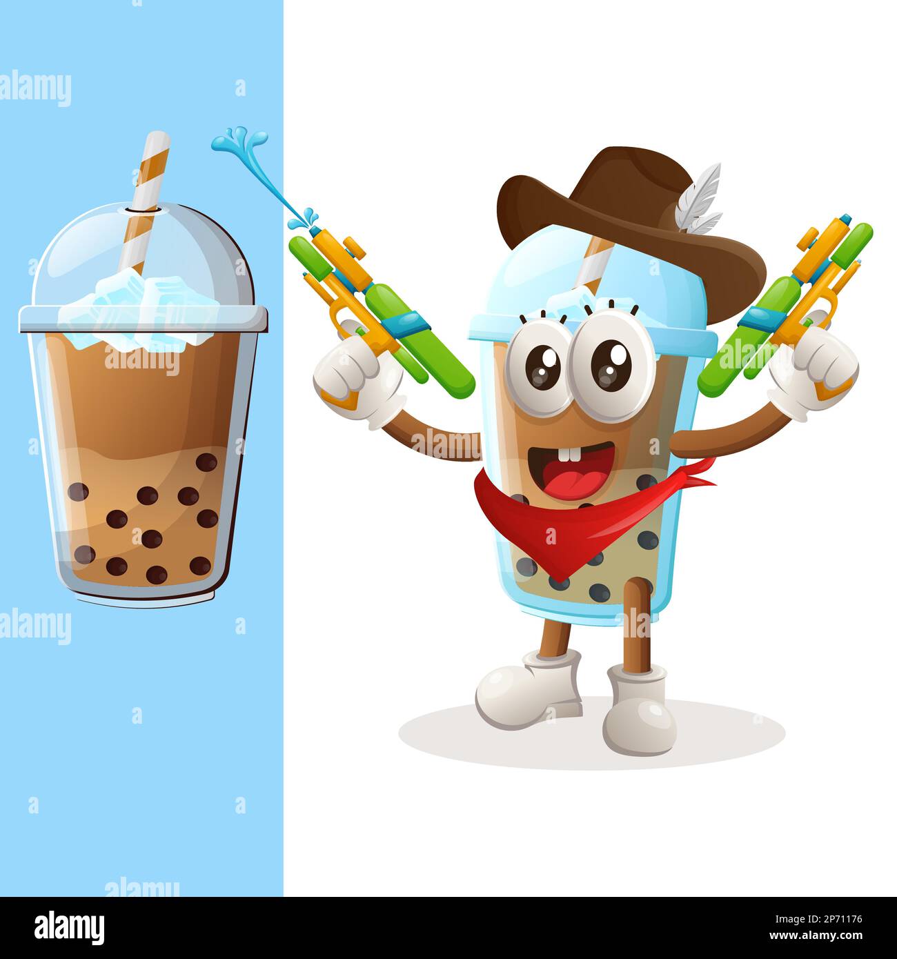 Perfect fresh water splash Stock Vector Images - Alamy