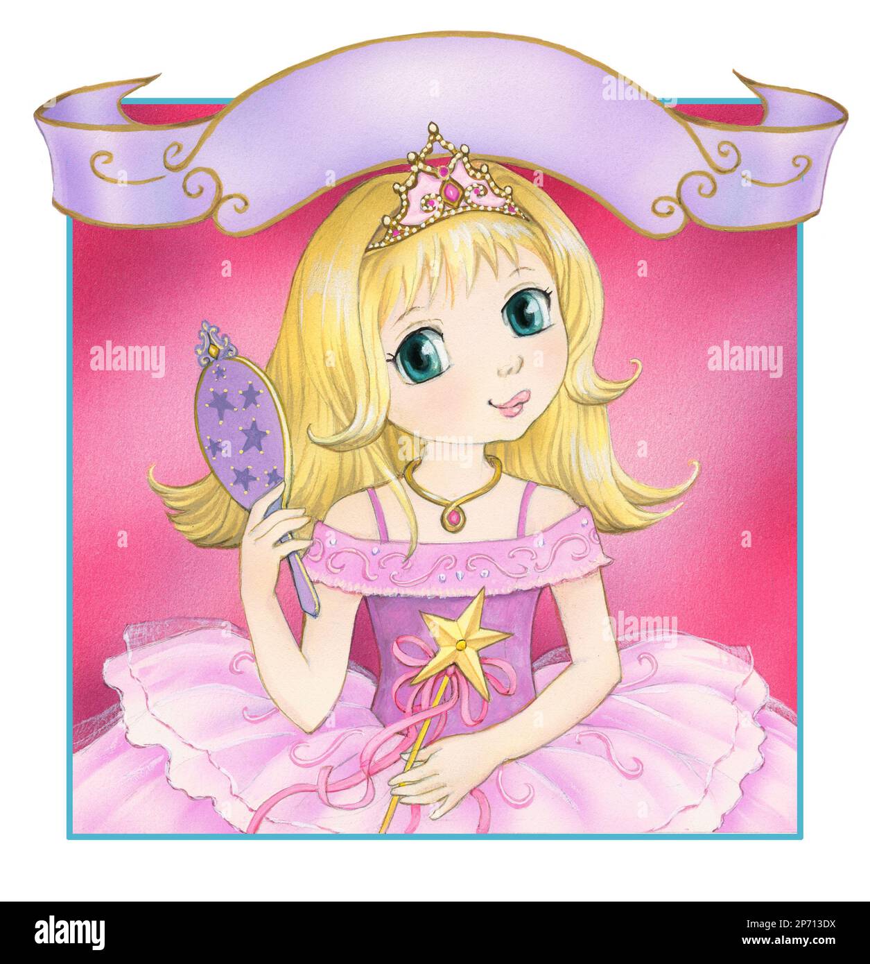 Pink princess hi-res stock photography and images - Alamy