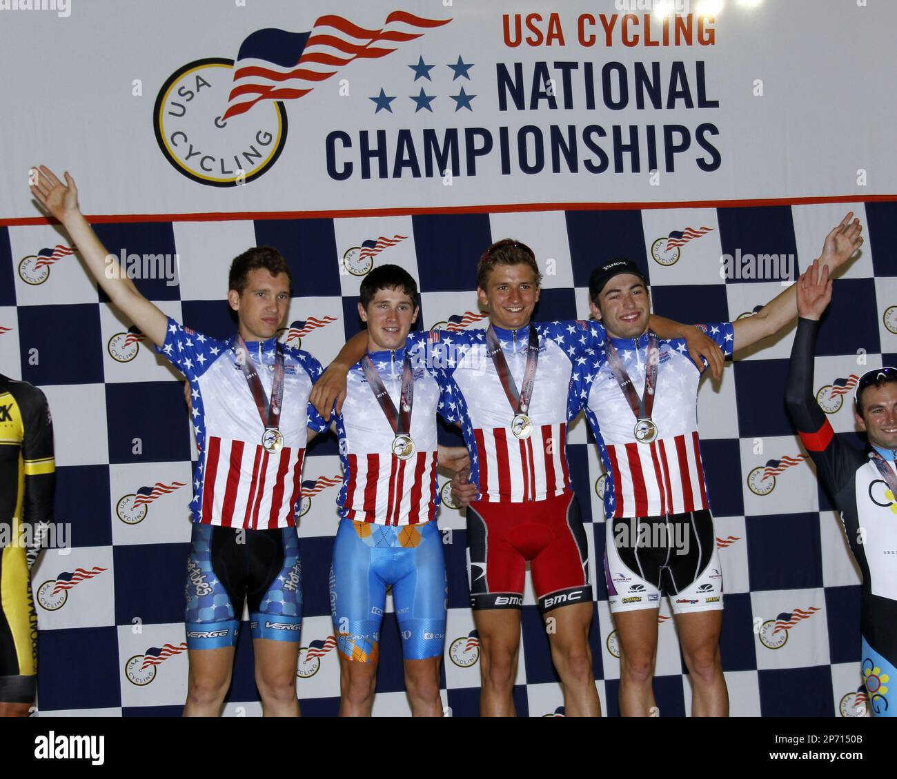 "Seal Team 3" on the podium, from left to right, Paul Lynch, Gregory ...