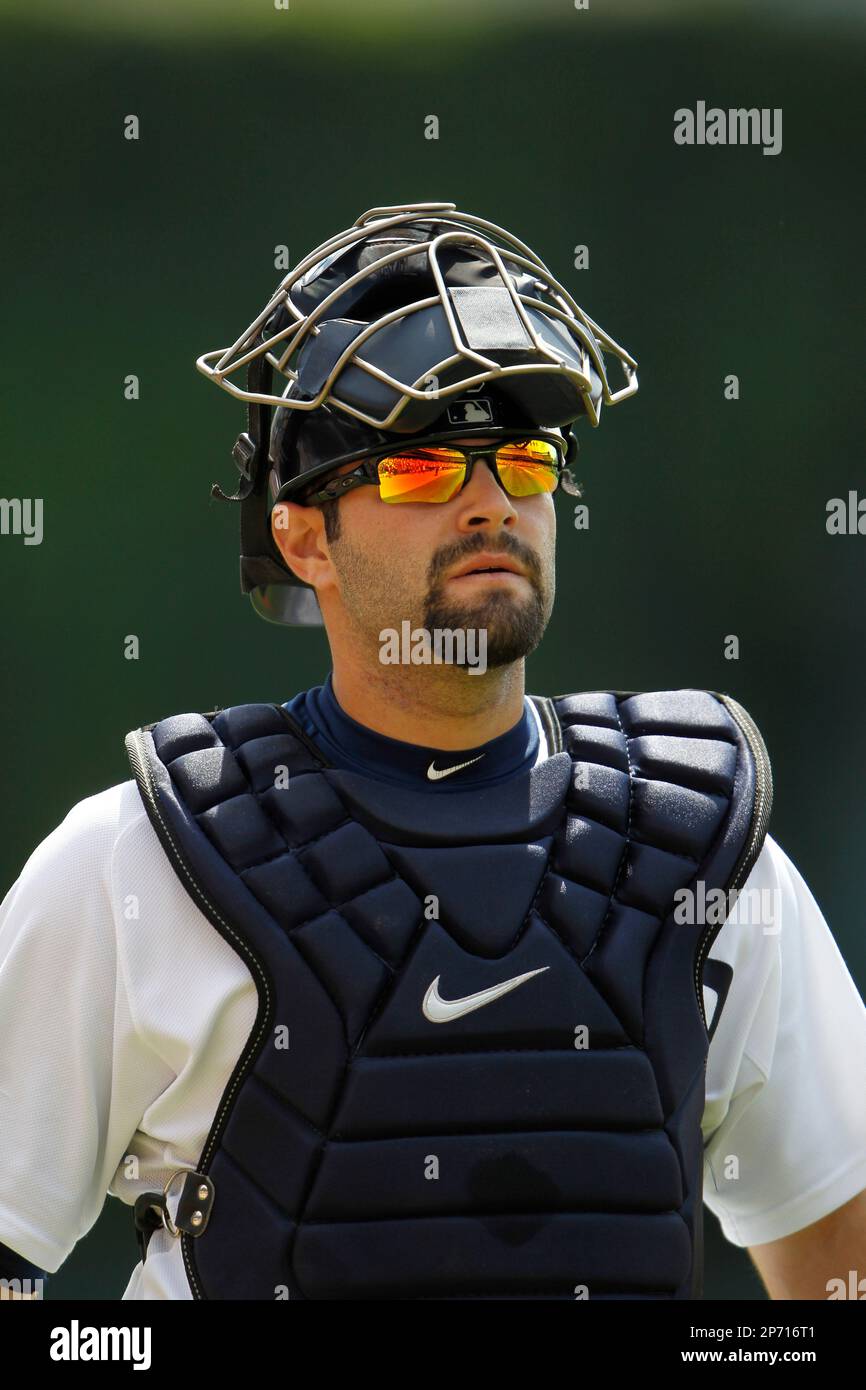 Detroit Tigers Alex Avila in a game against the Cleveland Indians at ...