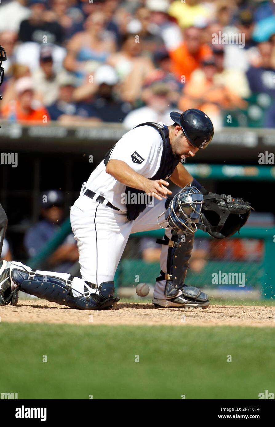 Detroit Tigers Alex Avila in a game against the Cleveland Indians at ...