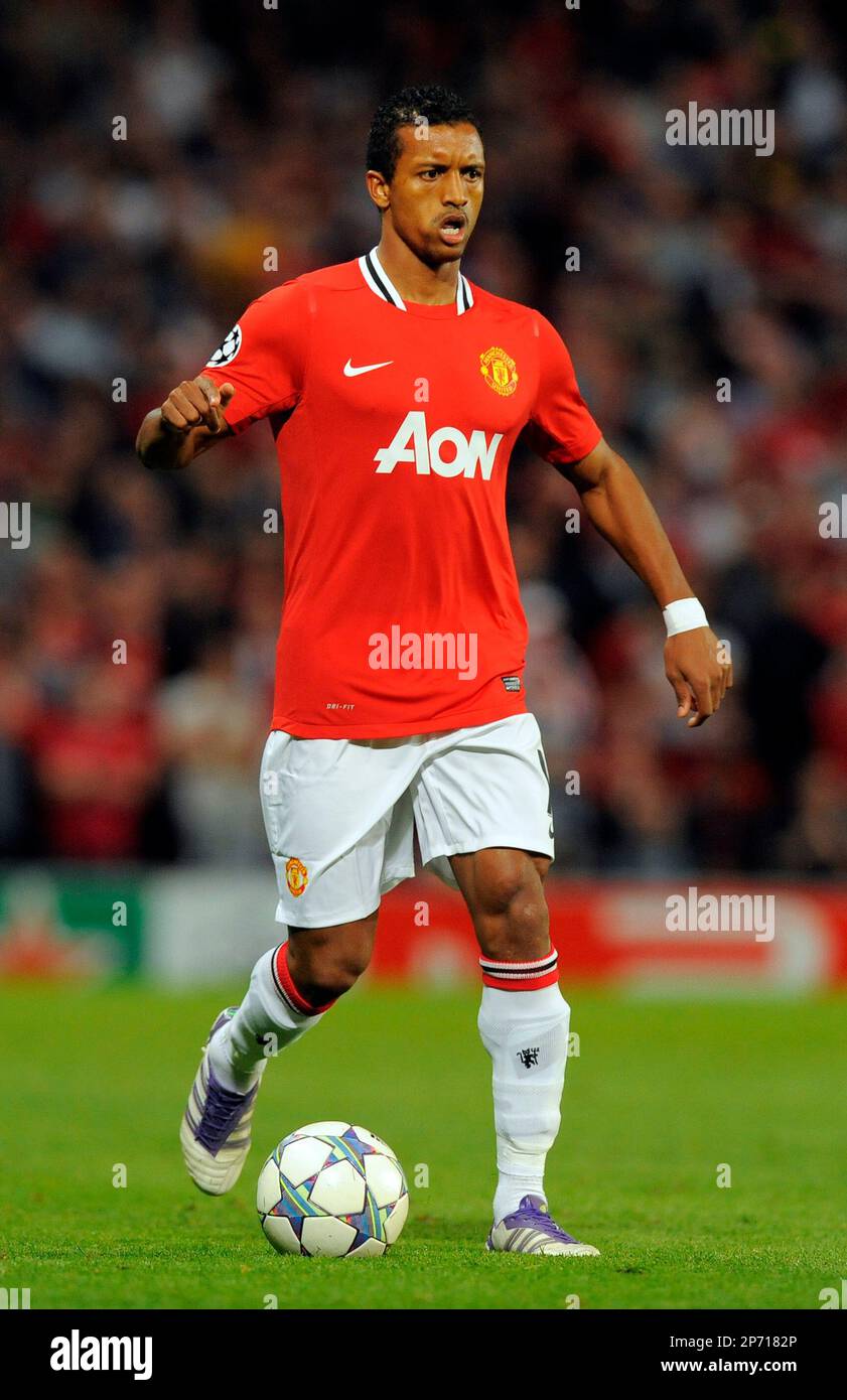 Nani of Manchester United..UEFA Champions League Group C..Manchester ...