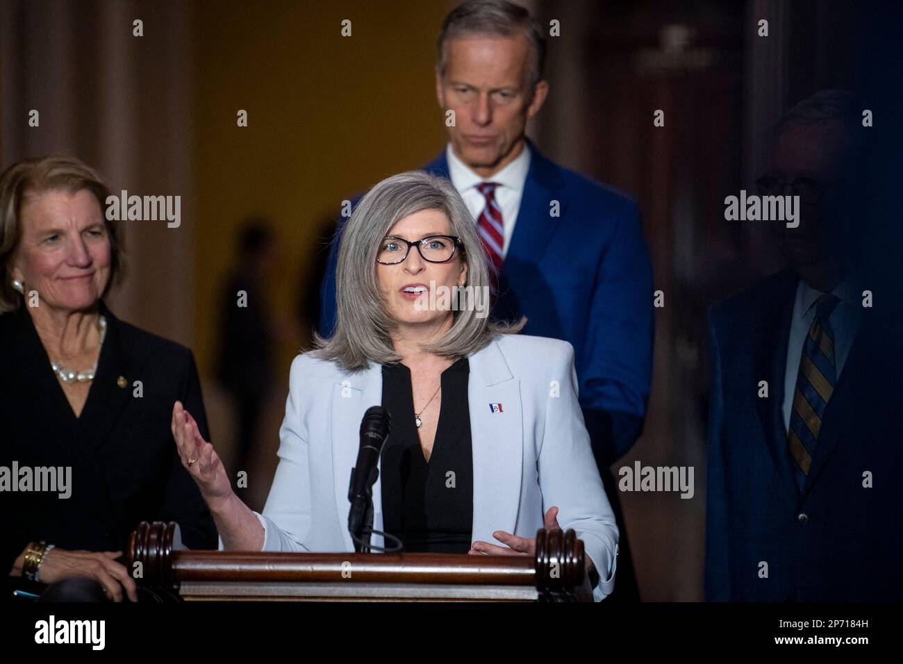 Washington, United States. 07th Mar, 2023. United States Senator Joni ...