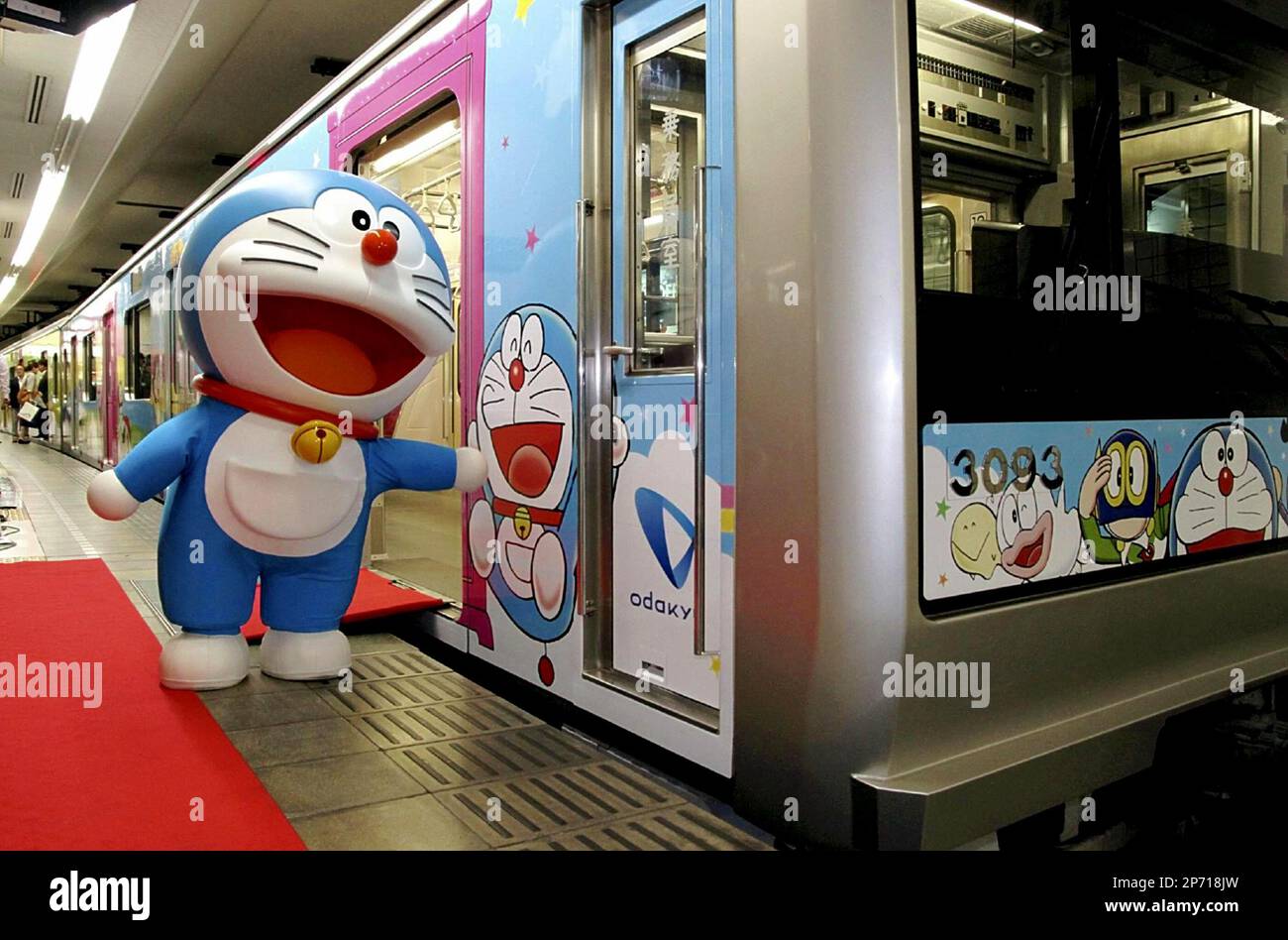 File-Odakyu Electric Railway Co's special train featuring Doraemon and ...