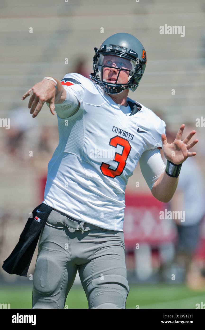 Sept 24, 2011 .Oklahoma State Cowboys quarterback Brandon Weeden (3 ...