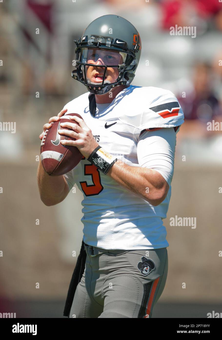 Sept 24, 2011 .Oklahoma State Cowboys quarterback Brandon Weeden (3 ...